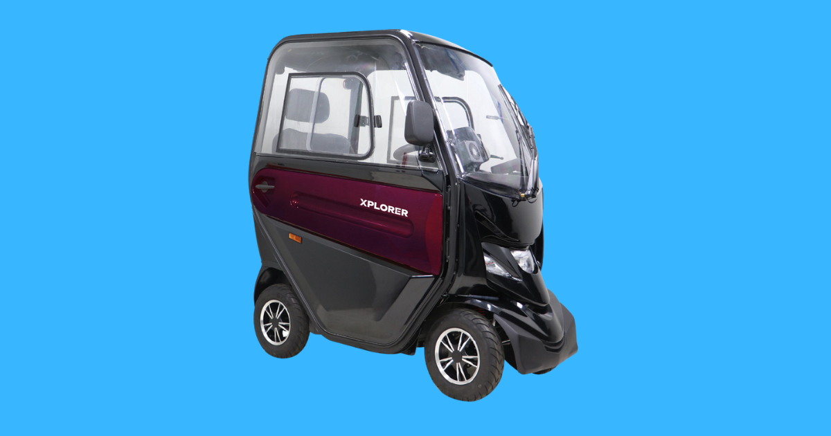 Why Are Cabin Car Scooters Ideal For Longer Range Journeys? – MobilityCo
