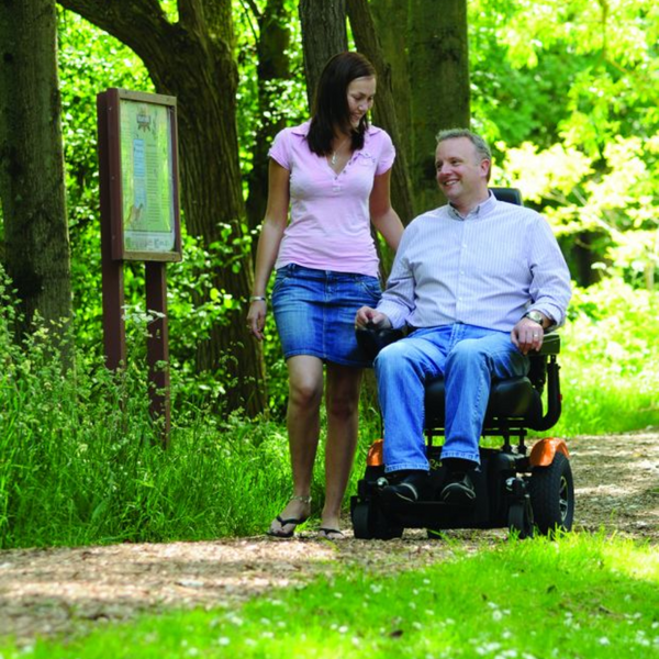 Rivco Mid Wheel Powerchair | MobilityCo